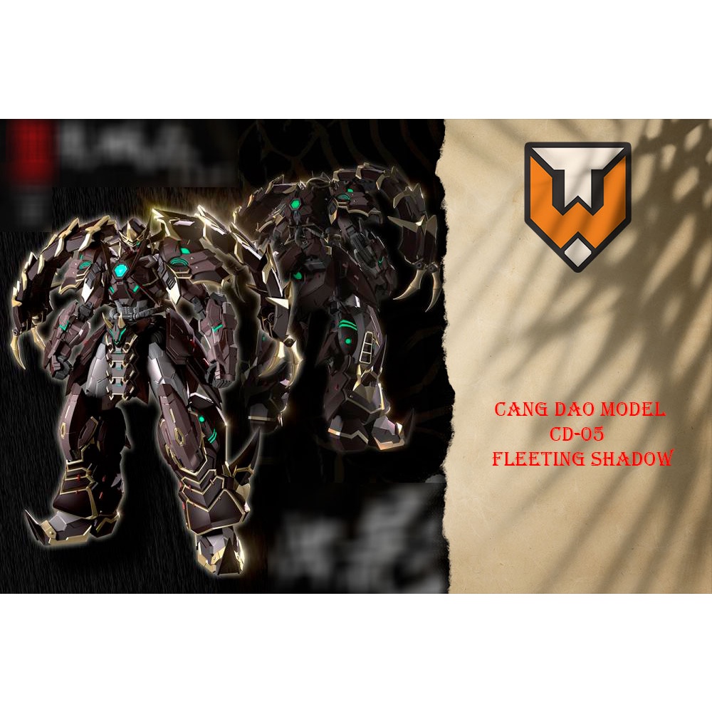 Mô hình Metal Build 1/72 Cang Dao Model CD-05 Fleeting Shadow | Shopee ...