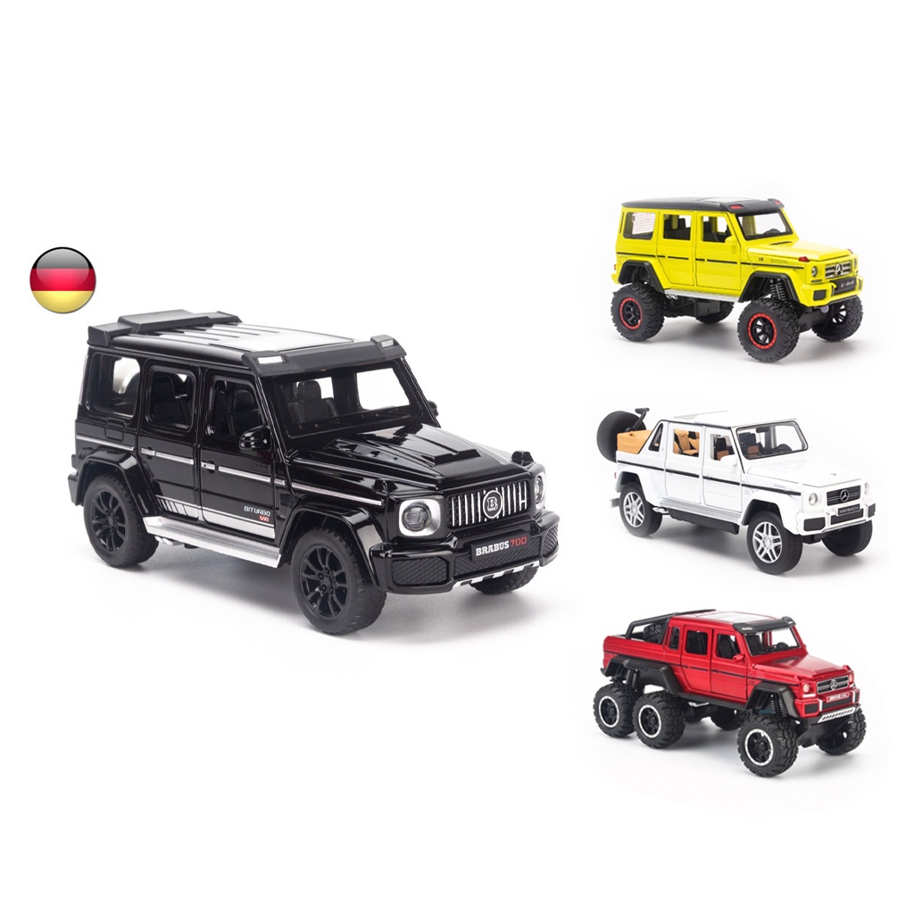 Xe mô hình Mercedes Benz Brabus G700, G63 AMG 6x6, Maybach G650, G800 1 ...