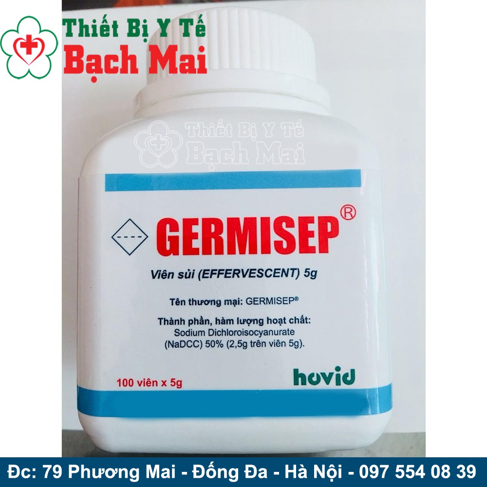 Viên Khử Trùng, Sát Khuẩn GERMISEP 2,5gr [100 Viên/Hộp] | Shopee Việt Nam