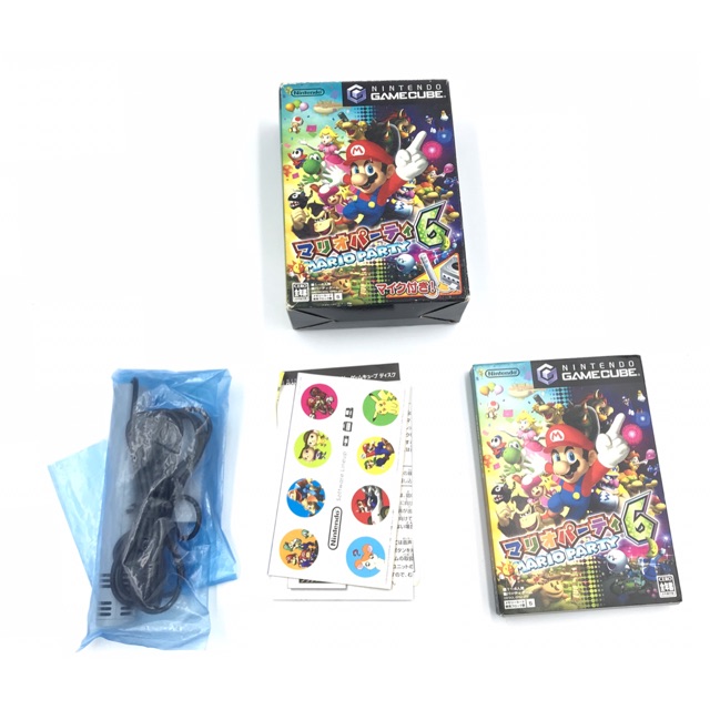 Nintendo Gamecube Mario Party 6 fullbox kèm microphone | Shopee Việt Nam