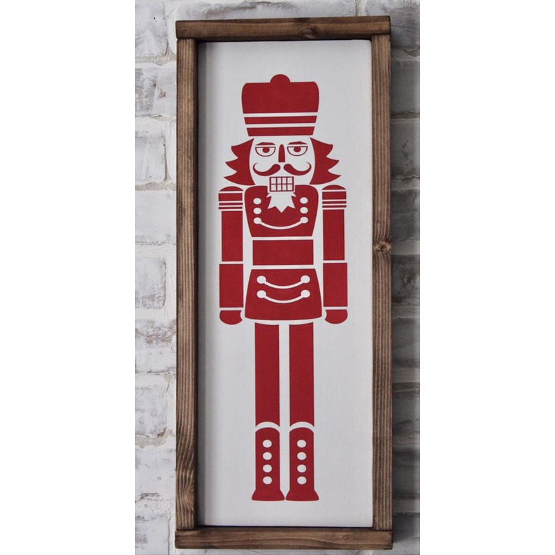 Tranh gỗ handmade - Nutcracker - Decor phong cách vintage trang trí ...