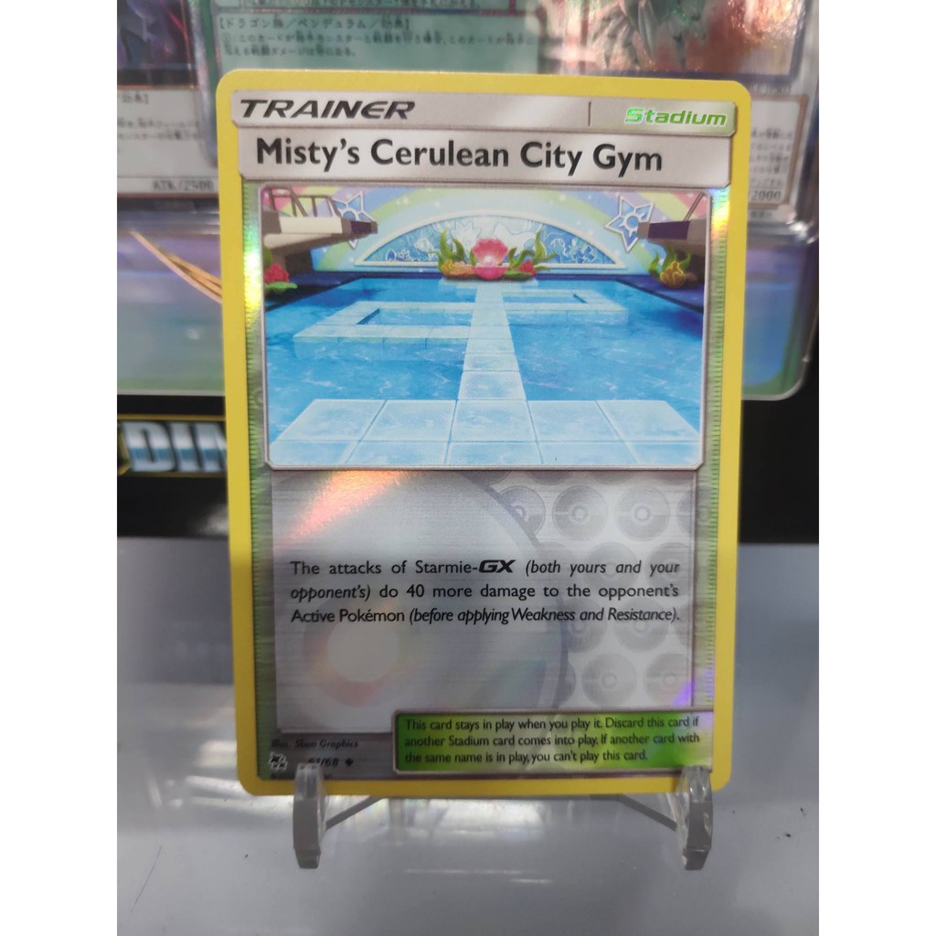 [ Dưa Hấu Yugioh ] Lá bài thẻ bài Pokemon Trainer Stadium Misty's ...