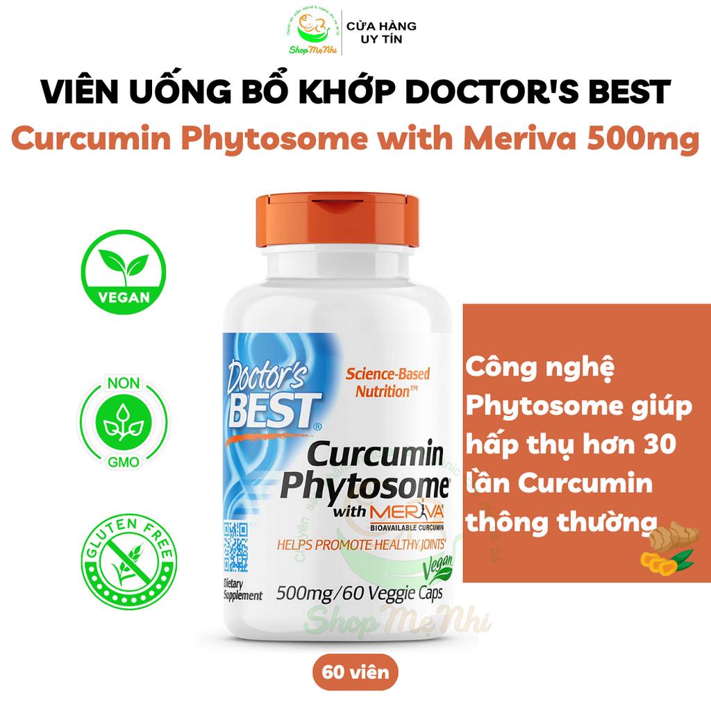 Viên uống bổ khớp Doctors best curcumin phytosome with meriva - bổ sung ...