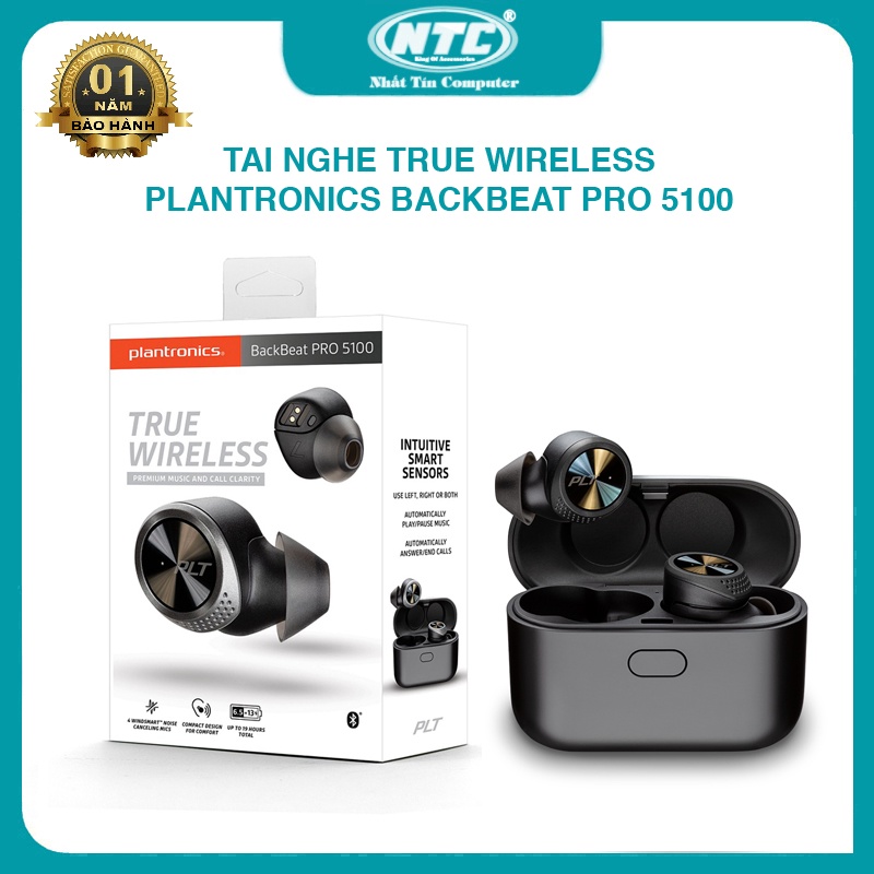 Tai nghe true wireless Bluetooth cao cấp Plantronics BackBeat Pro 5100 ...