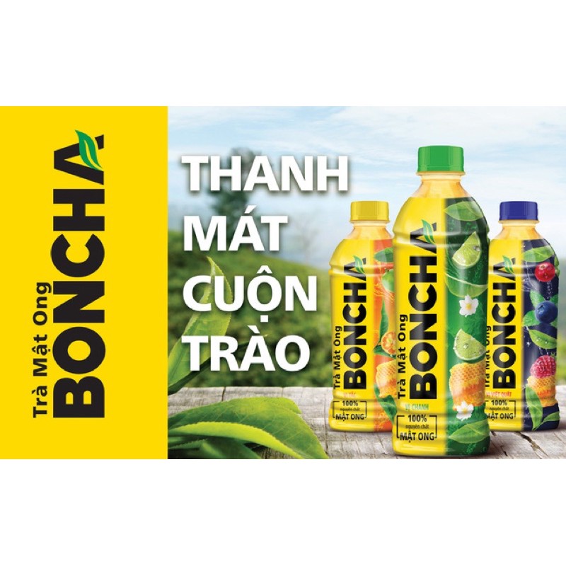 TRÀ MẬT ONG BONCHA VỊ TẮC/ VIỆT QUẤT/ CHANH MẬT ONG/ Ô LONG ĐÀO 450ML ...