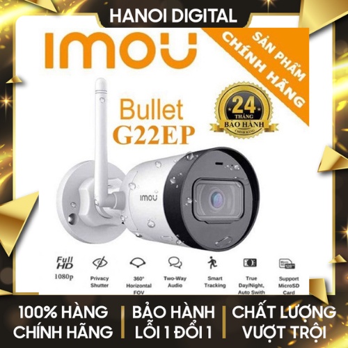 Camera IP IMOU F32P/F32FP Bullet 3M WiFi Ngoài TrờI 1080P FullHD HÀNG ...