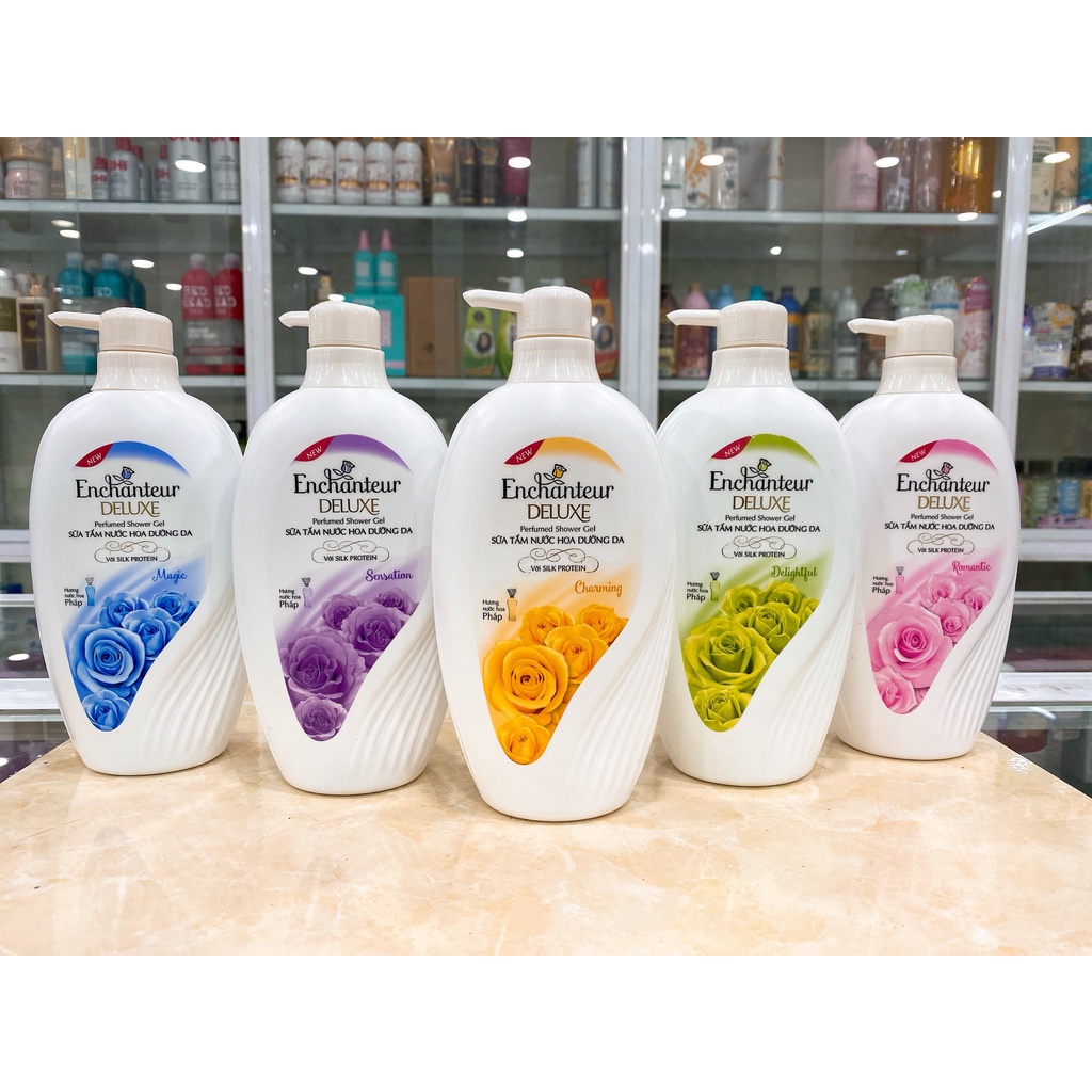 Sữa Tắm Enchanteur Deluxe Perfumed Shower Gel 650g | Shopee Việt Nam