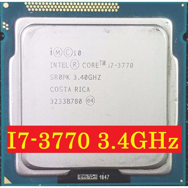 CPU INTEL CORE I7-3770 3.40GHz 8M Cache, bộ vi xử lý i7 3770 cũ, i7 ...