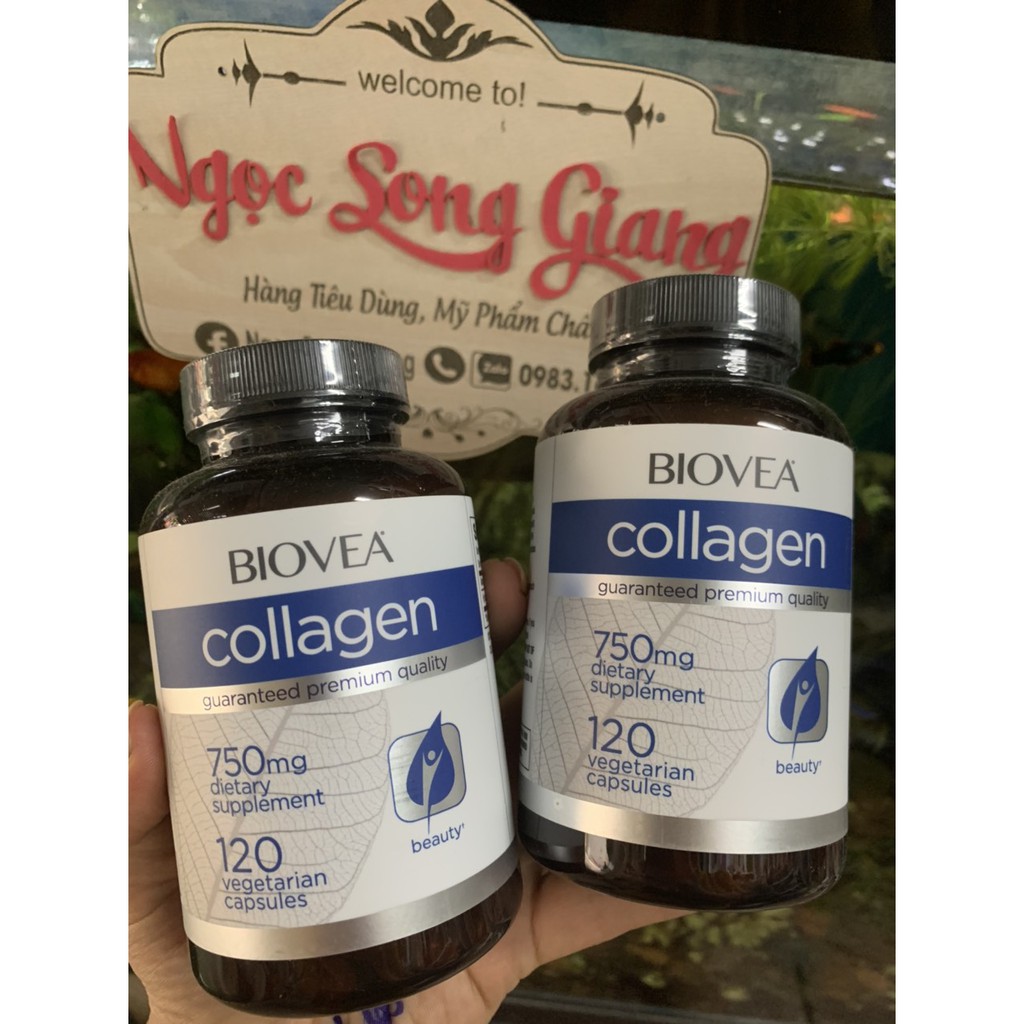 Viên uống Collagen Biovea 750mg 120 viên Đức | Shopee Việt Nam