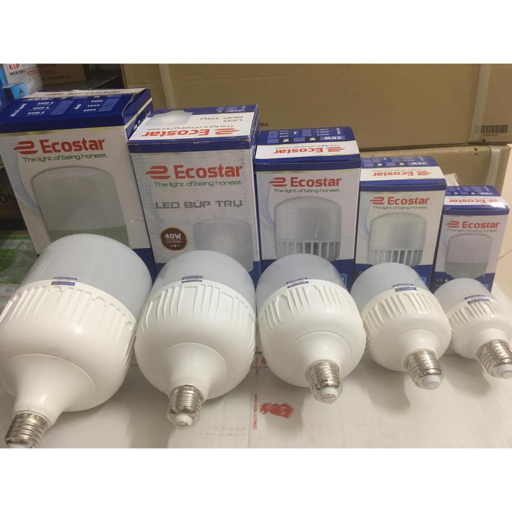 Sale- Đèn led trụ tròn Ecostar 10w-20w-30w-40w-50w | Shopee Việt Nam