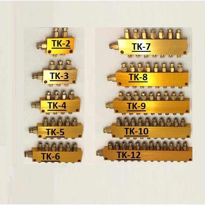 Chia dầu bôi trơn TK-2 / TK-3 / TK-4 / TK-5 / TK-6 / TK-7 / TK-8 / TK ...