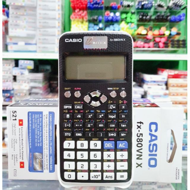 Máy tính CASIO FX 580VNX mới nhất ( hàng chính hãng ) | Shopee Việt Nam