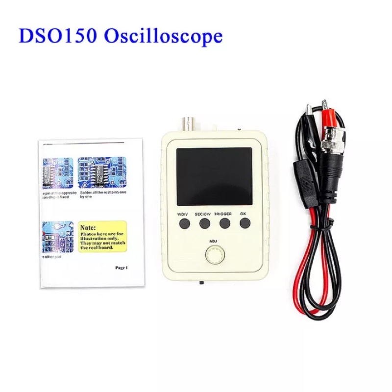 Bộ Dao Động Kỹ Thuật Số DIY DSO-SHELL DSO150 15001K Chính Hãng Với P6100 BNC | Shopee Việt Nam