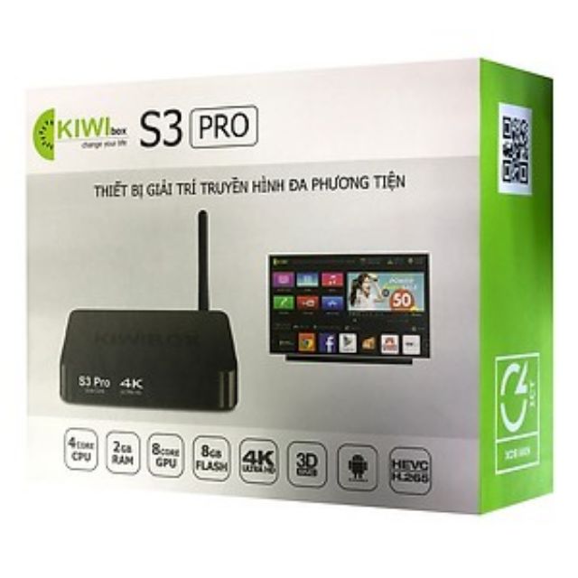 TV Box Kiwibox S3 PRO - Hàng Chính Hãng | Shopee Việt Nam