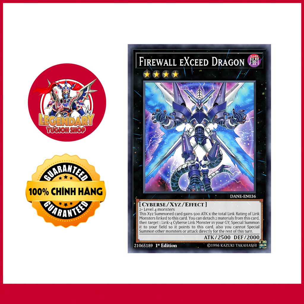 [Thẻ Bài Yugioh Chính Hãng] Firewall Exceed Dragon | Shopee Việt Nam