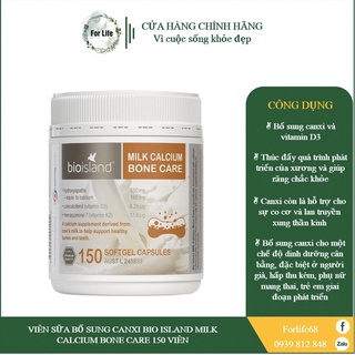 [CHÍNH HÃNG] - Viên uống Canxi sữa cho người lớn, Canxi hữu cơ, Canxi ...