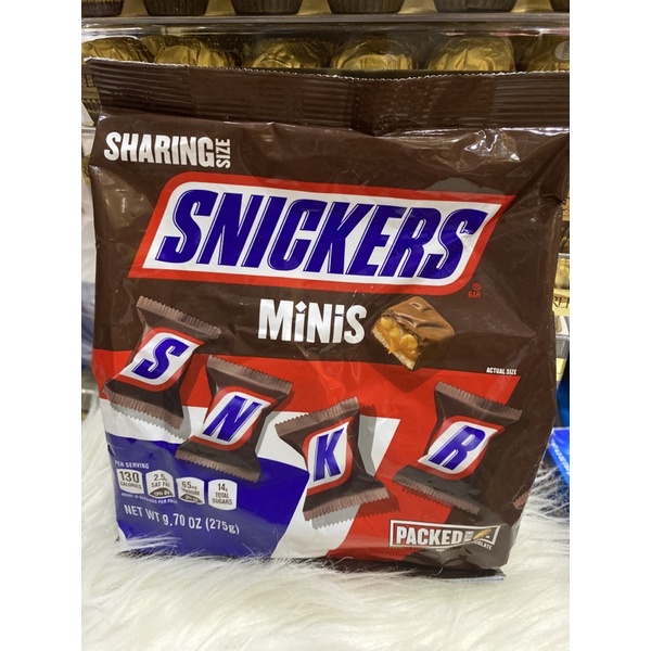socola Snickers minis 275g | Shopee Việt Nam
