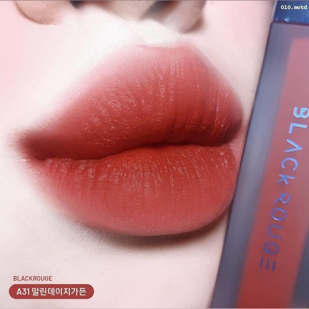 Son Black Rouge A31 Màu Đỏ Pha Nâu Air Fit Velvet Tint ver 6 | Shopee ...