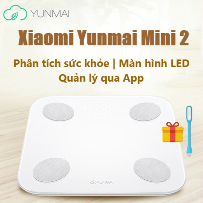 CÂN THÔNG MINH XIAOMI YUNMAI MINI 2 -Cân thông minh Xiaomi Smart Scale ...
