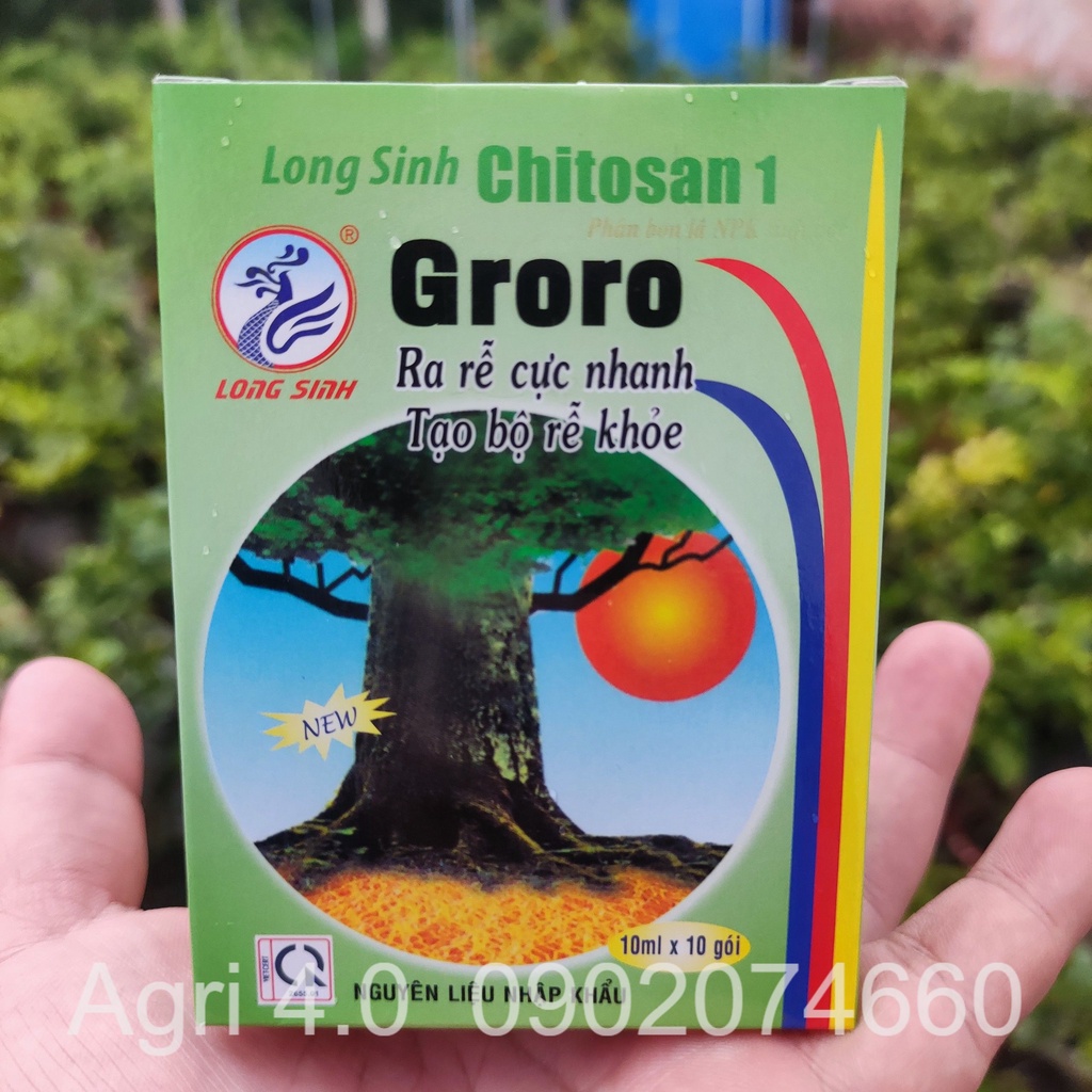 10 gói Dưỡng rễ groro chitosan, dưỡng rễ cho cây mai vàng | Shopee Việt Nam