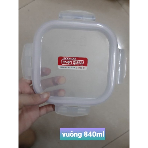 Nắp hộp thủy tinh lock and lock 380ml, 400ml, 750ml, 840ml, 950ml, đủ kích cỡ | Shopee Việt Nam