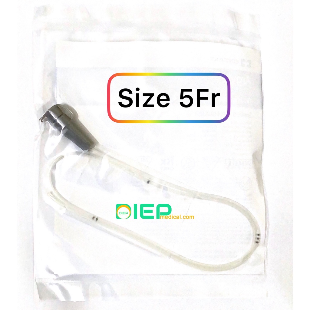 Argyle Feeding Tube Size 5fr 6fr 8fr 10fr Dây Nuôi ăn Mũi Dạ Dày Dùng Cho Trẻ Em Hãng