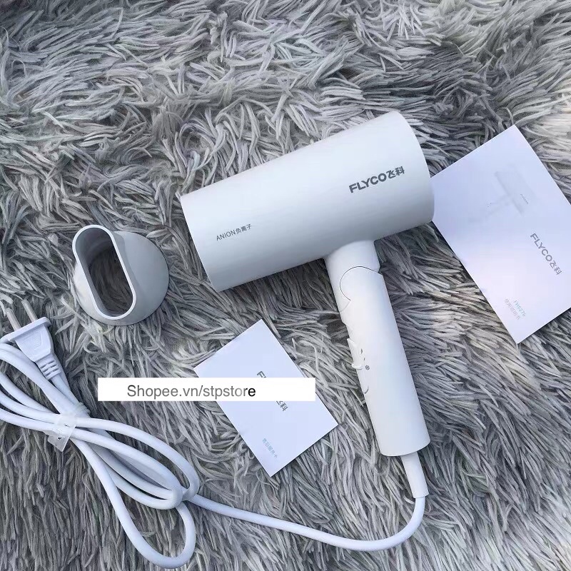 Máy sấy tóc Flyco FH6277 công nghệ sấy Ion âm dưỡng tóc | Shopee Việt Nam