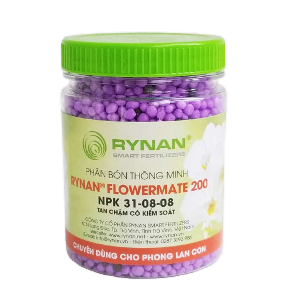 Phân tan chậm thông minh Rynan Flowermate 200 NPK 31-08-08 chuyên dùng ...