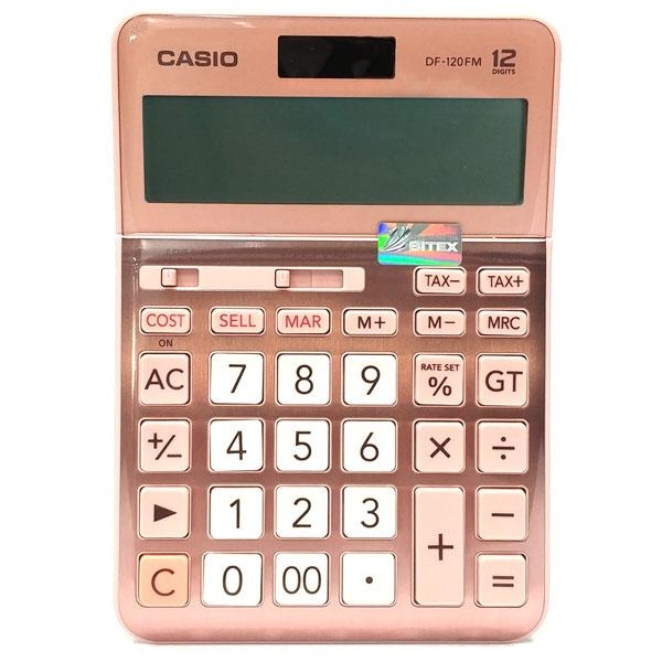 Máy Tính CASIO DF-120FM-PK | Shopee Việt Nam