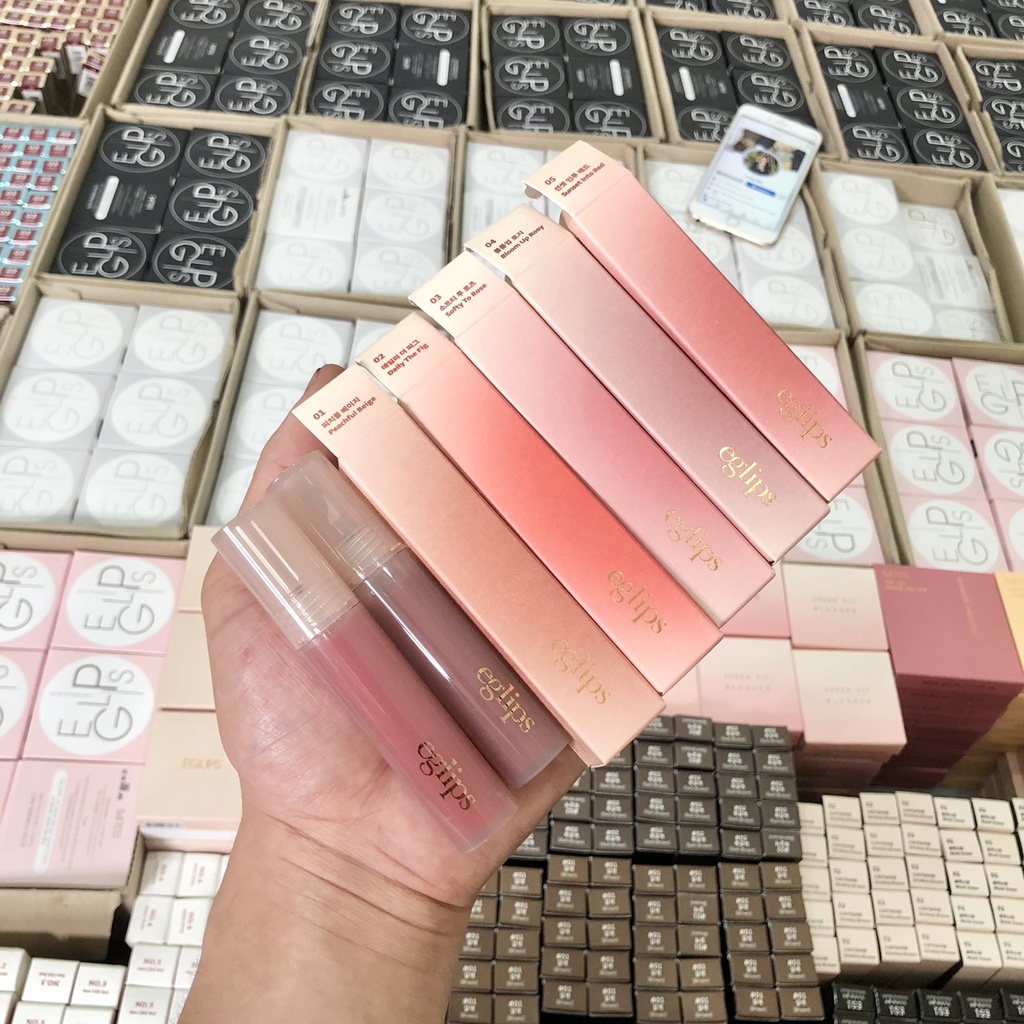 (BILL KOREA) Son Tint Bóng EGLIPS Melly Glass Tint 4.3g | Shopee Việt Nam