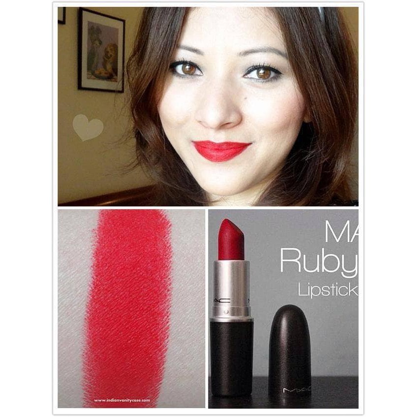 Son MAC màu Ruby Woo | Shopee Việt Nam