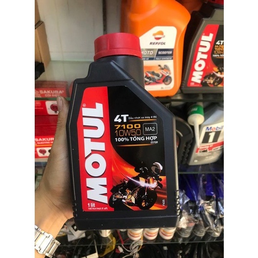 Nhớt Xe Số Cao Cấp Motul 7100 4T 10W50 | Shopee Việt Nam