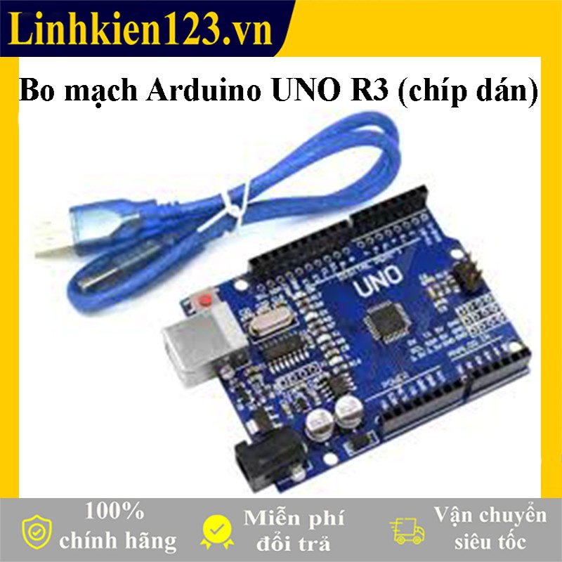 Mạch Arduino UNO R3 (chíp dán) | Shopee Việt Nam