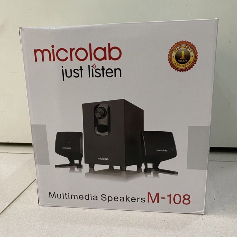 LOA VI TÍNH 2.1 MICROLAP M108 | Shopee Việt Nam