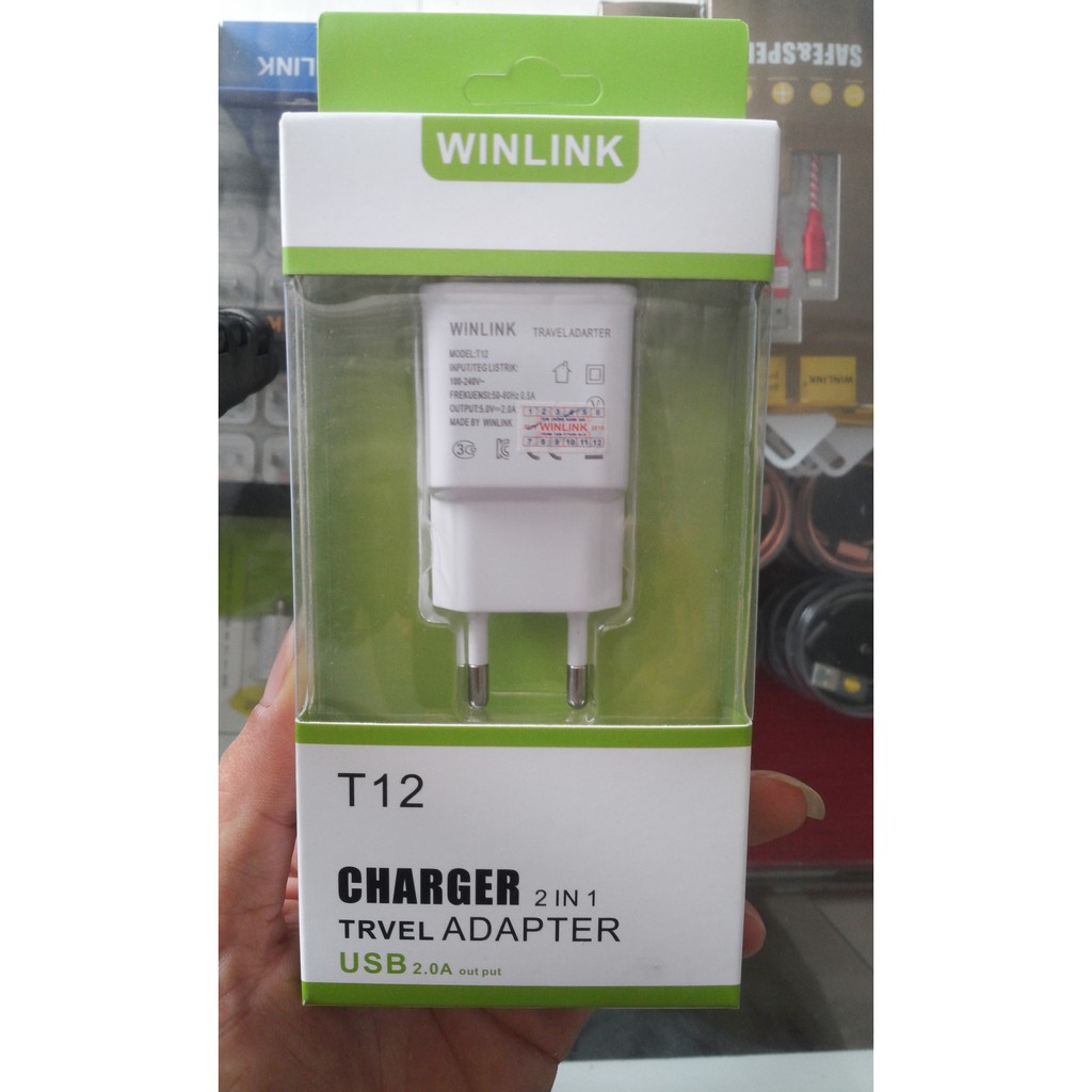 Cốc sạc nhanh 2A cho androi chính hãng winlink BH 12 tháng | Shopee Việt Nam