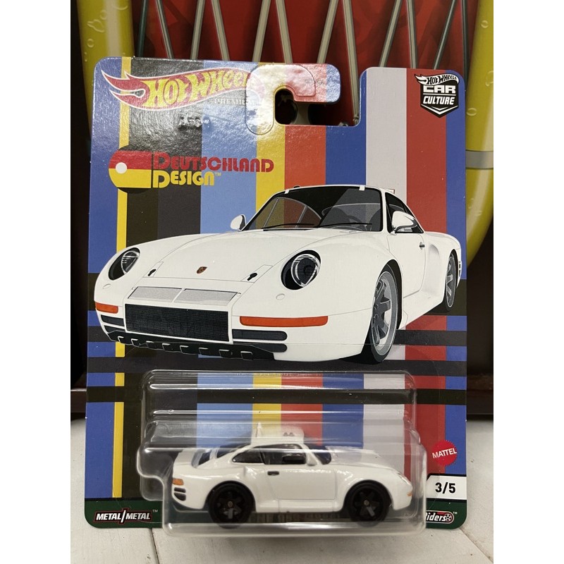 Xe mô hình đồ chơi bánh cao su Hotwheels 1:64 PREMIUM - Porsche 959 (1986) | Shopee Việt Nam