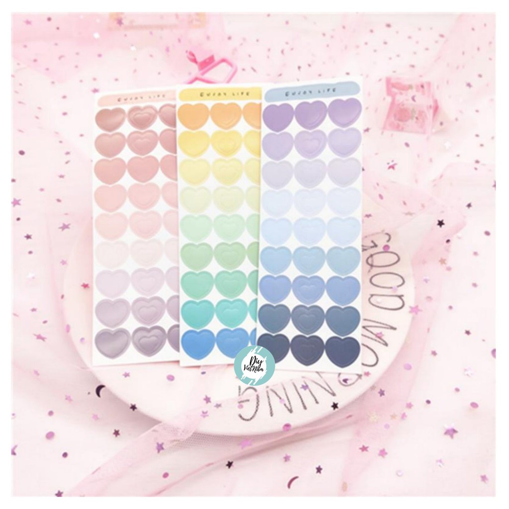 STICKER TRÁI TIM | Shopee Việt Nam