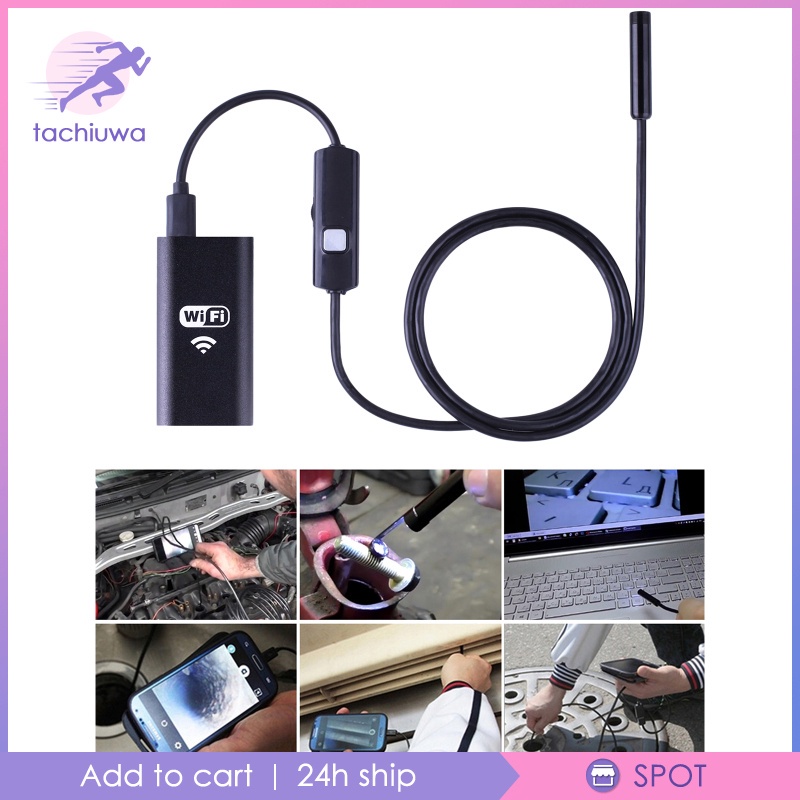 Camera Nội Soi Không Dây 720P Chống Nước Kết Nối WiFi Cho Điện Thoại ...