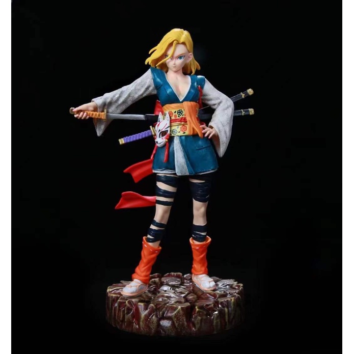 Mô hình Android 18 samurai 26cm - 7 viên ngọc rồng Dragon ball | Shopee ...