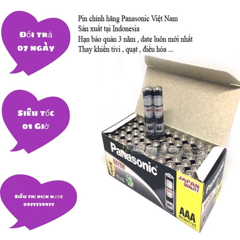 PIN 3A PANASONIC CHÍNH HÃNG | Shopee Việt Nam