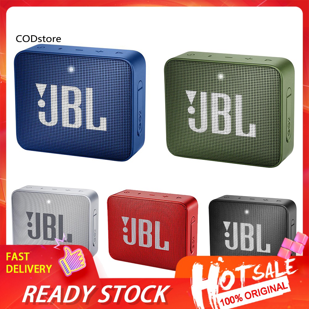 Loa JBL GO2 Bluetooth không dây mini khống thấm nước âm thanh HiFi Subwoofer cao cấp | Shopee ...