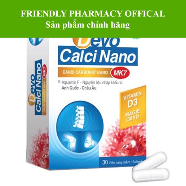 Devo Calci Nano MK7 - Giúp bổ sung canxi, vitamin D3 cho cơ thể, giúp phát triển chiều cao và ...