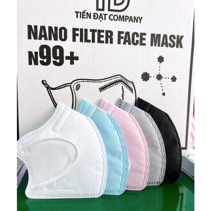 [ TÚI ZIP 10 CÁI] KHẨU TRANG 6D N99 CAO CẤP 5 LỚP | Shopee Việt Nam