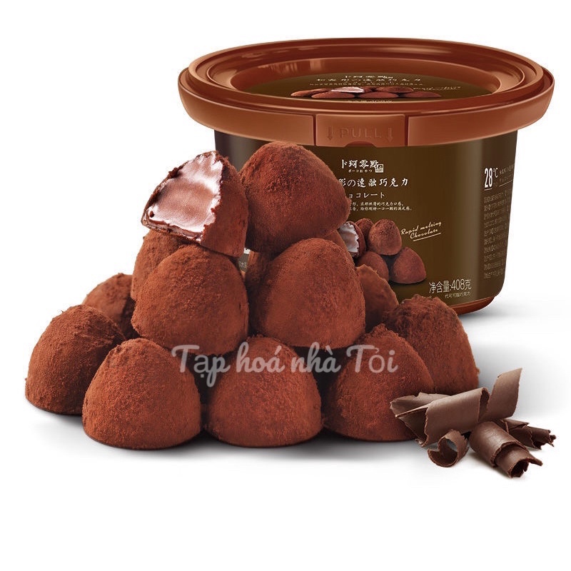 Socola tươi nama công thức Nhật Bản hộp 408gam 80 viên | Shopee Việt Nam