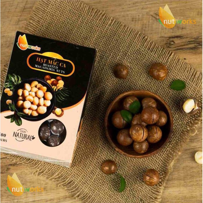 Hạt macca 500gram sấy loại 1, mở dễ dàng bằng tay không, món ăn vặt dinh dưỡng tiện dụng, làm ...