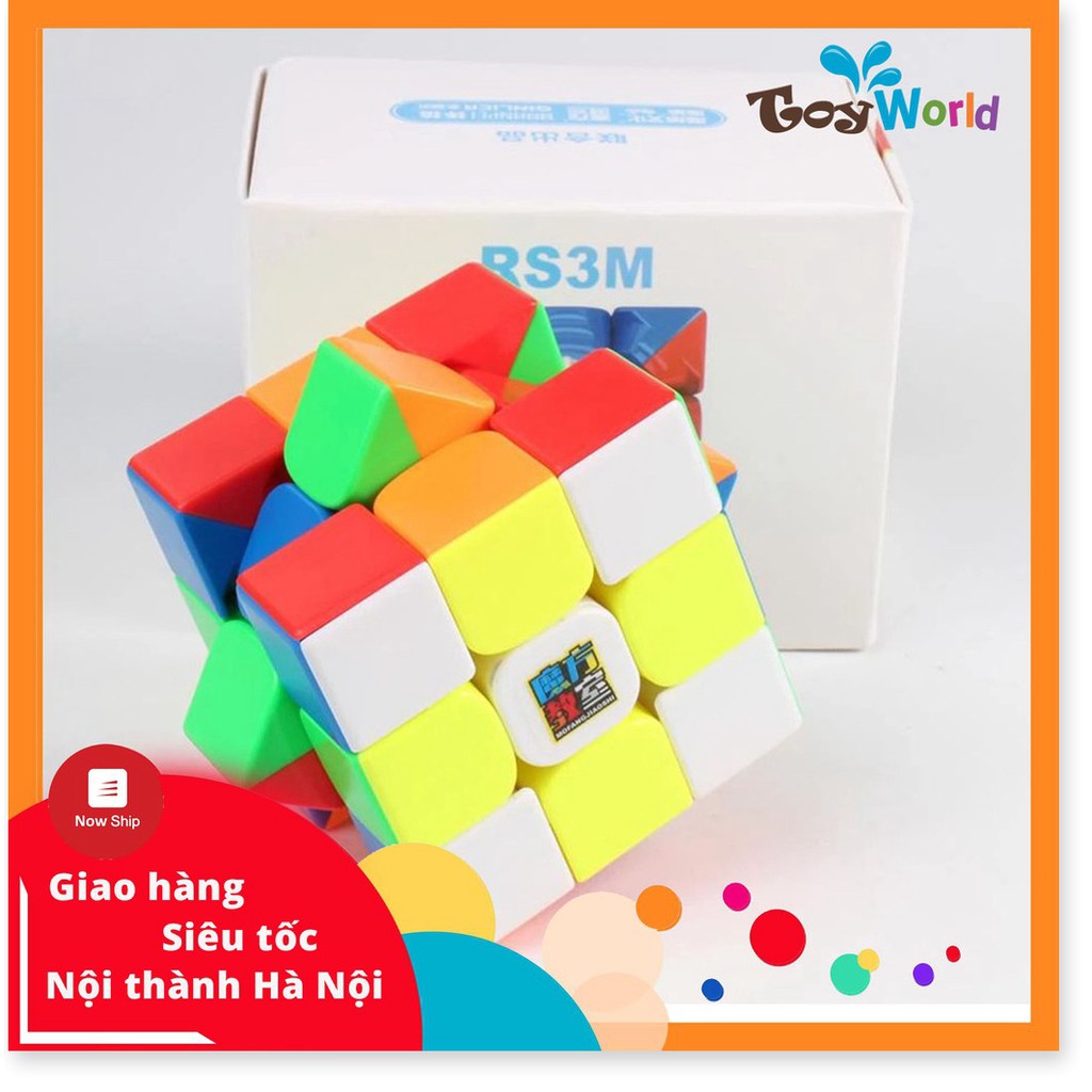 Rubik RS3M 2020 3x3 Stickerless MF3RS V3 (có nam châm hãng Mod) chính ...
