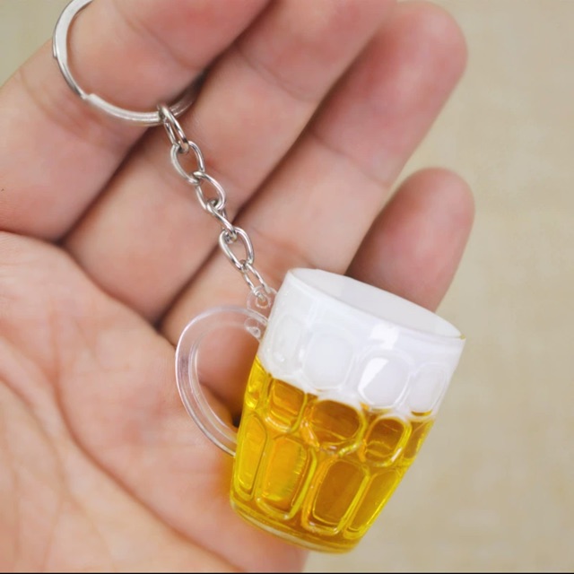 MÓC KHOÁ HÌNH LY BIA MINI ĐỘC LẠ | Shopee Việt Nam