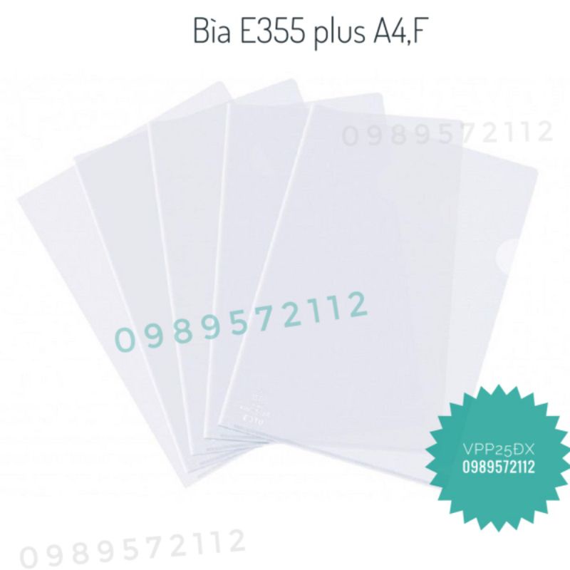 10cái file hở 2 cạnh-bìa lá E355 khổ A-F plus dày 0.2mm | Shopee Việt Nam