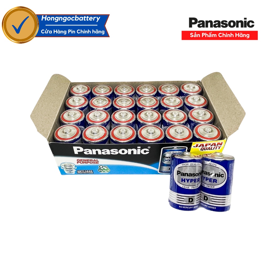 Hộp Pin Đại Panasonic 24 viên R20UT/2S | Shopee Việt Nam