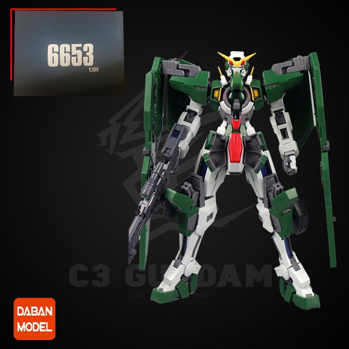 [DABAN] MG 1/100 DABAN 6653 GN-002 GUNDAM DYNAMES MÔ HÌNH ĐỒ CHƠI LẮP ...
